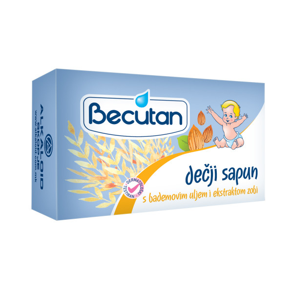 Becutan baby sapun sa bade. uljem i ekst. ovsa 90g