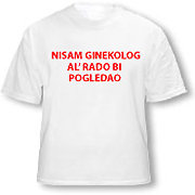 Majica "Ginekolog"
