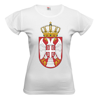 Ženska majica "Grb Srbije"