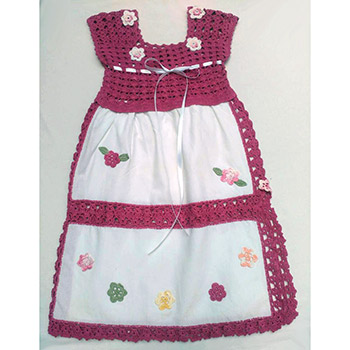 Etno haljinica (za devojčice do 4 godine) VH-004