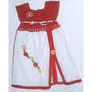 Etno haljinica (za devojčice do 4 godine) VH-005