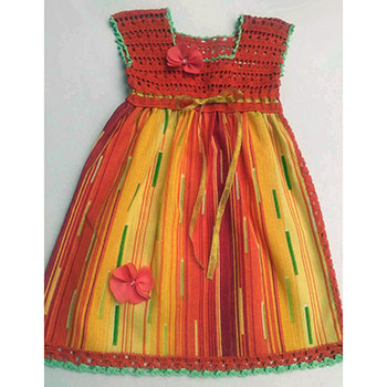 Etno haljinica (za devojčice do 4 godine) VH-012