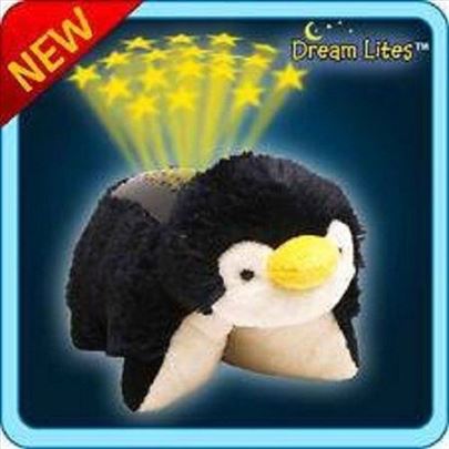 Svetleći jastuk/lampa zvezdani pingvin akcija