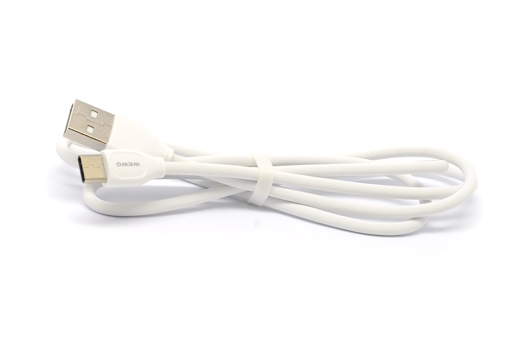 USB Data Cable QC WEWO WCA-05 Type-C USB (2.4A) beli 1m