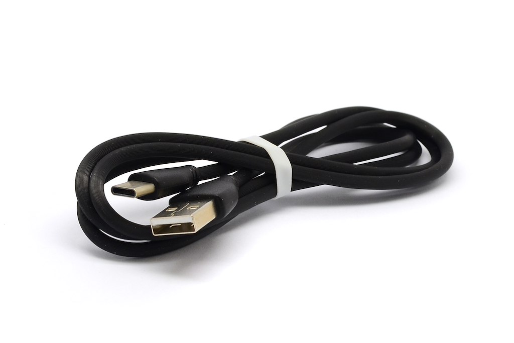 USB Data Cable QC WEWO WCA-05 Type-C USB (2.4A) crni 1m