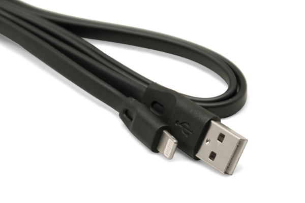 USB Data Cable REMAX RC-001i FULL SPEED za iPhone 5/6 (2A) crni 1m