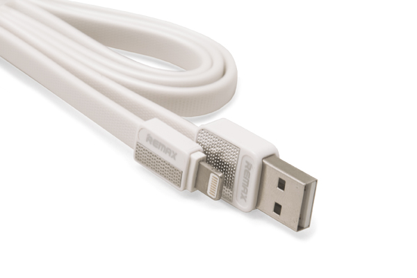 USB Data Cable REMAX RC-044i PLATINUM za iPhone 5/6 (2A) beli 1m