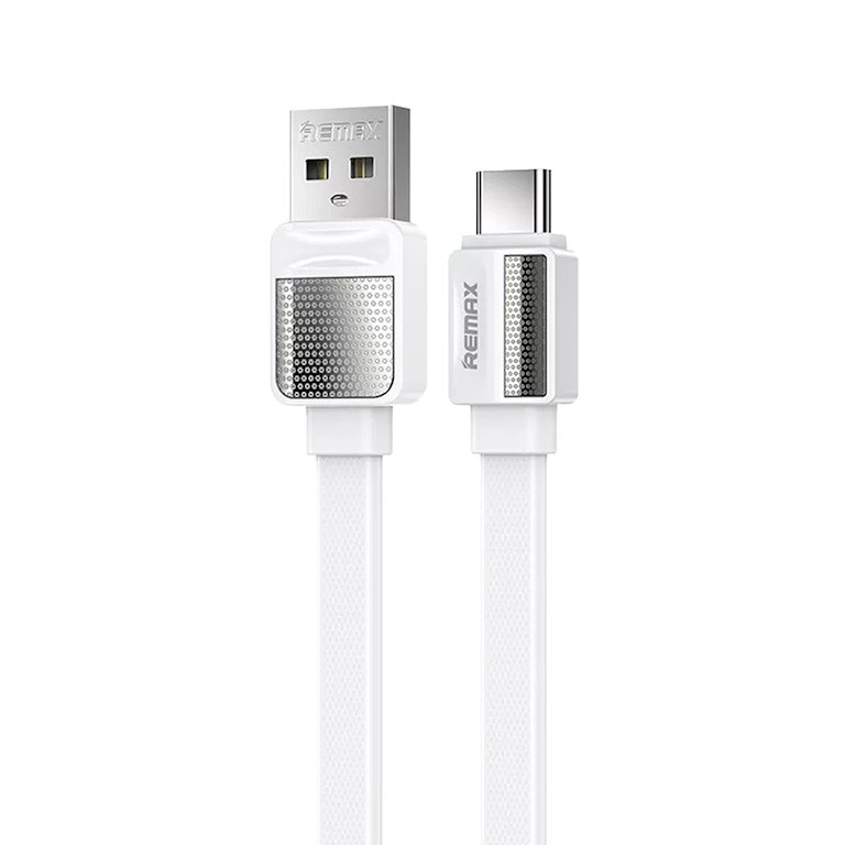 USB Data Cable REMAX RC-044a PLATINUM Type-C (2A) beli 1m