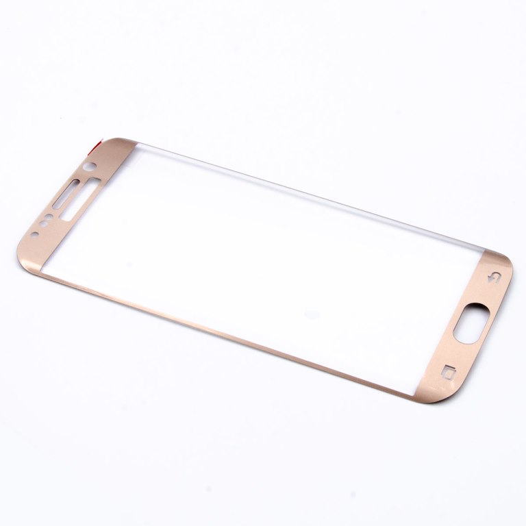 Nalepnica Display-a Glass 5D FULL GLUE for SM-G925F (Galaxy S6 Edge) gold