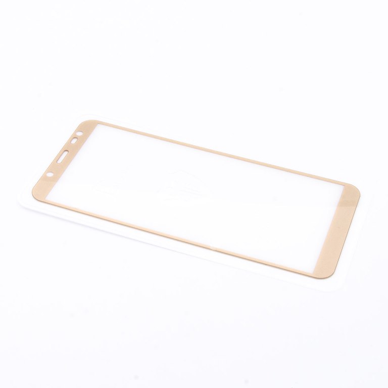 Nalepnica Display-a Glass 2.5D FULL GLUE for SM-J600F (Galaxy J6 2018) gold