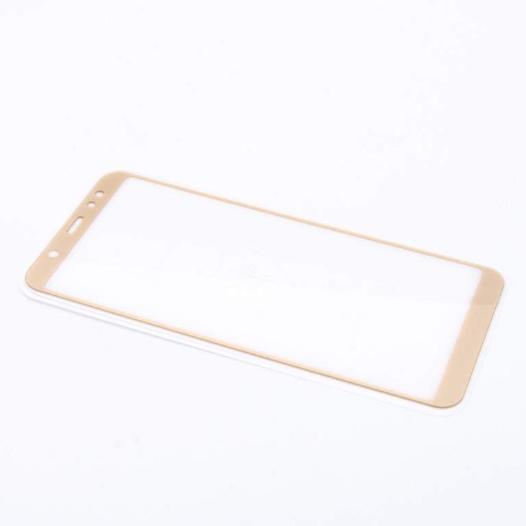 Nalepnica Display-a Glass 2.5D FULL GLUE for SM-A605F (Galaxy A6 Plus 2018) gold