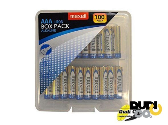 Maxell alkalna baterija AAA box pack x 100 LR03