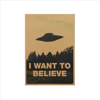 Poster plakat Dosije X -The X Files I want to beli