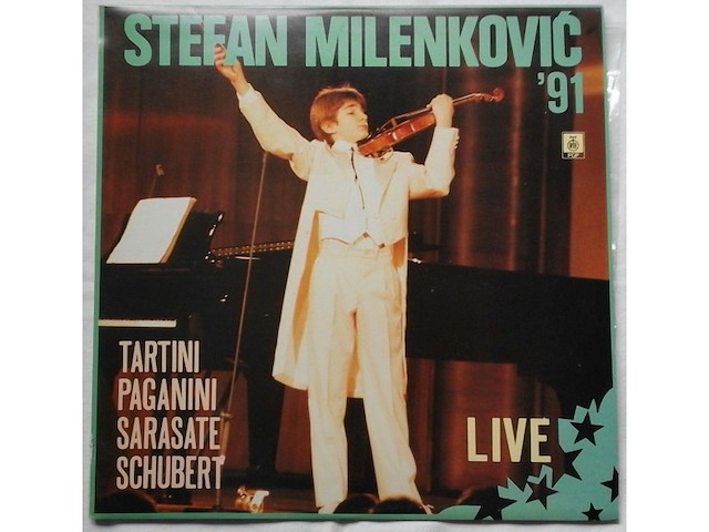 Stefan Milenkovic,Tartini,Paganini,Schubert - Live `91