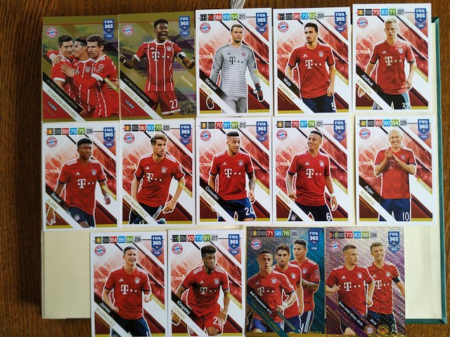 Adrenalyn XL FIFA 365 - 2019 - lot kartica Bayern