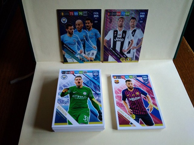 Adrenalyn XL FIFA 365 2019 - 49 različitih kartica