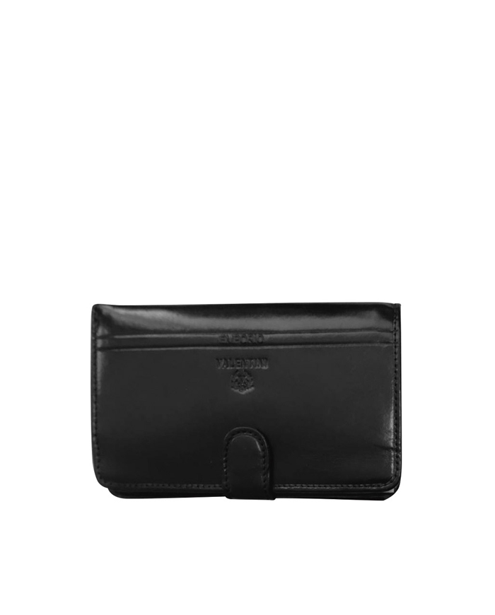 NOVČANIK DRAFT LEATHER BLACK Alba Valentini