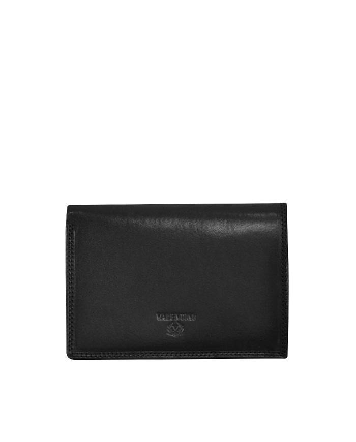 NOVČANIK MIMI LEATHER BLACK Alba Valentini