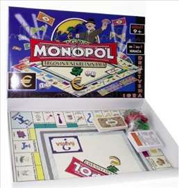 Monopol na srpskom - društvena igra