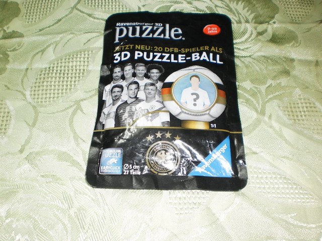 Ravensburger 3D Puzzle - Deutscher Fussball-Bund - NOVO