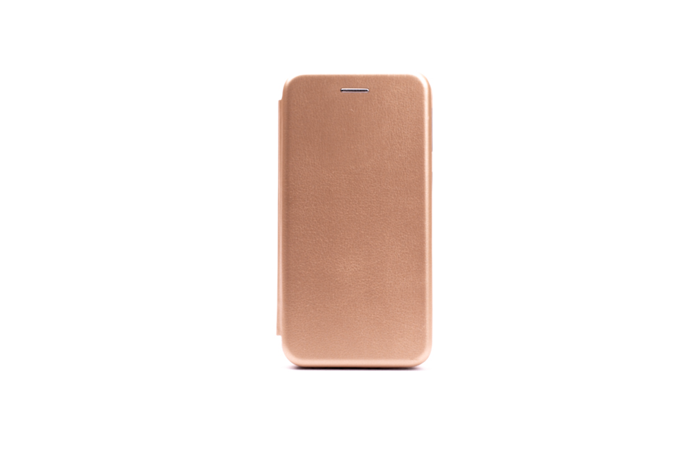 Flip Leather for SM-A405F (Galaxy A40) zlatna