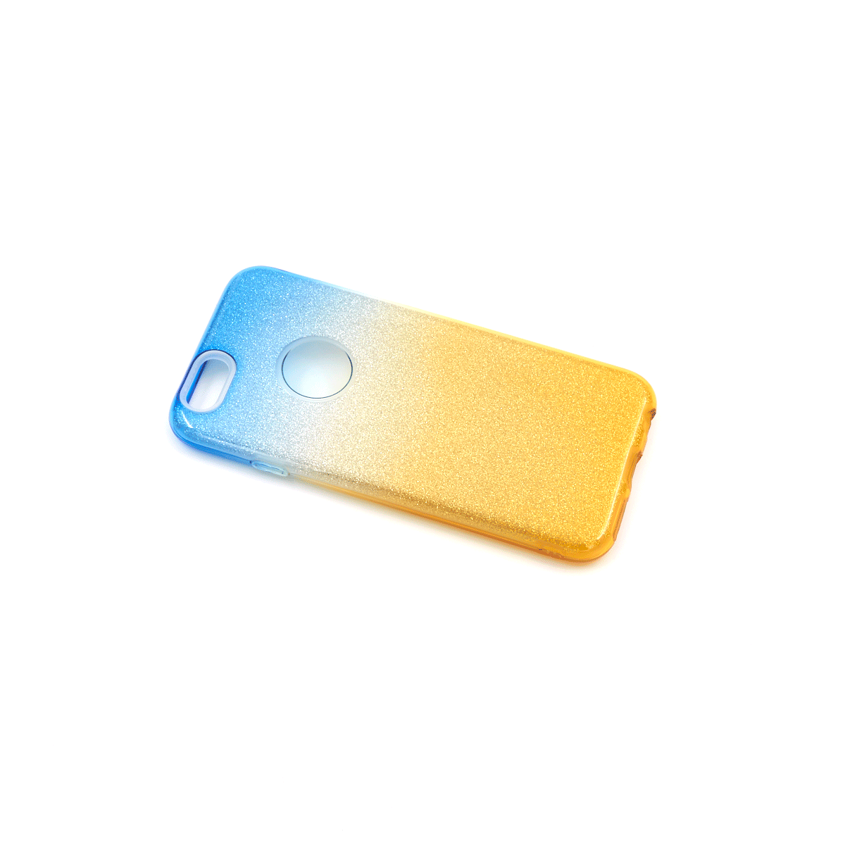 TPU DOUBLE SHINE za iPhone 6 4.7" (blue/yellow)