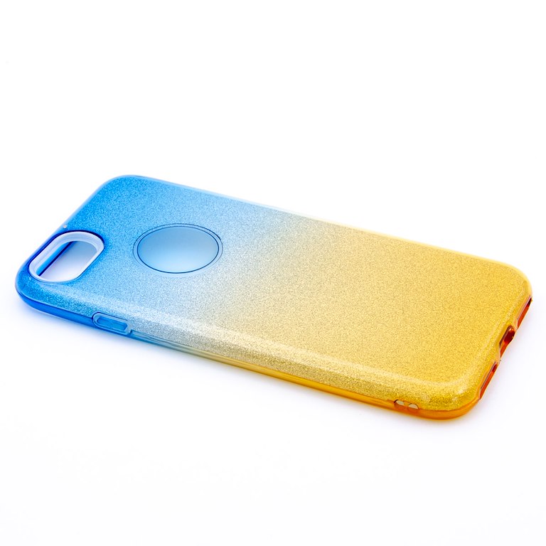 TPU DOUBLE SHINE za iPhone 7/8 4.7" (blue/yellow)