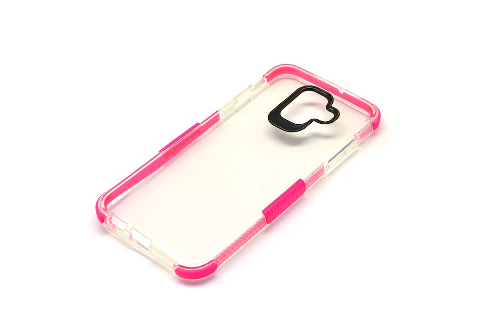 TPU TRANS COLOR za Moto E5/G6 Play (pink)