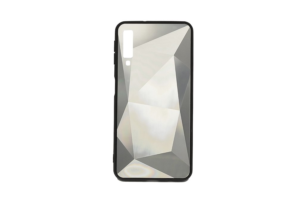 TPU 3D LINE for SM-A750F (Galaxy A7 2018) silver