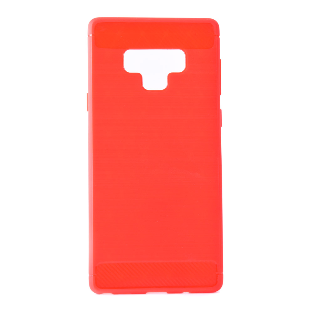 TPU BRUSHED for SM-N960F (Galaxy Note 9) red