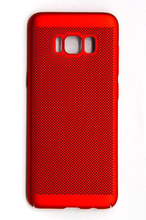 TPU/PC BREATH for SM-J610F (Galaxy J6 Plus 2018) red