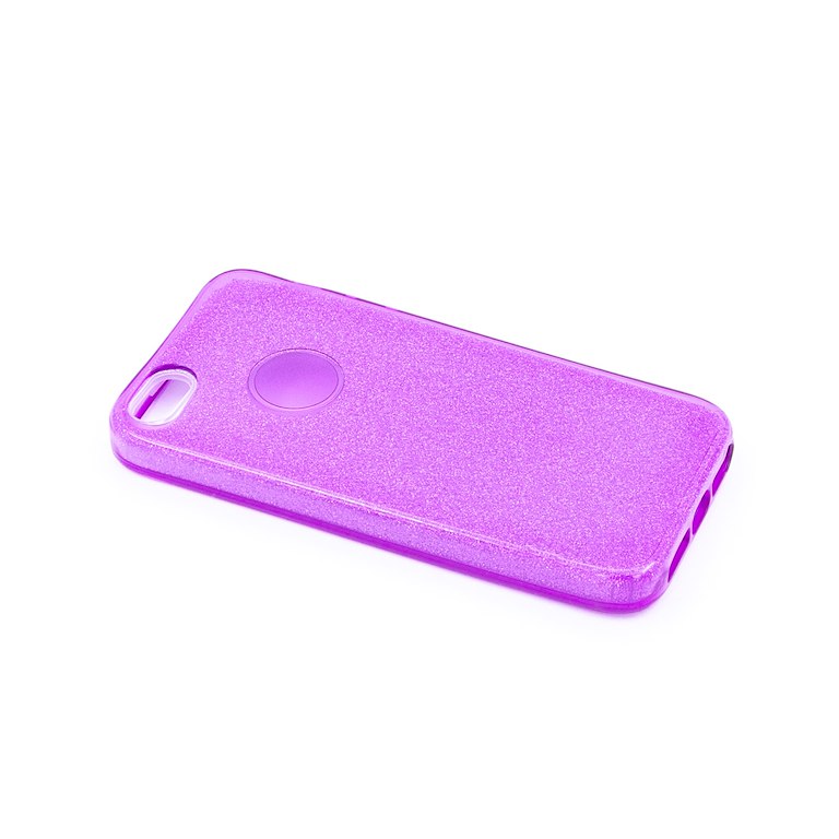 TPU Sparkly SHINE for iPhone 5/5S/SE (Purple)