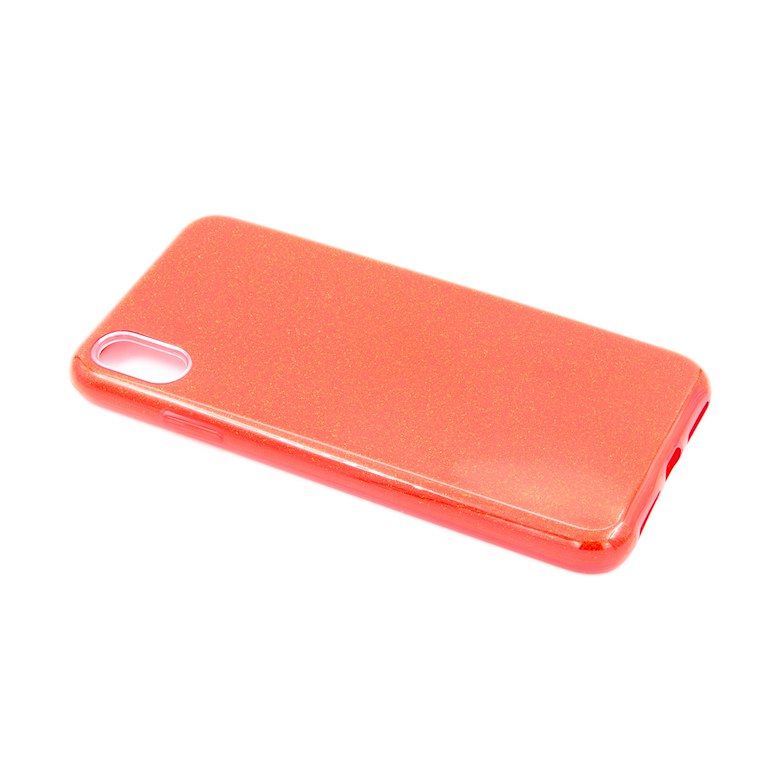 TPU Sparkly SHINE for iPhone XS MAX 6.5" (red)