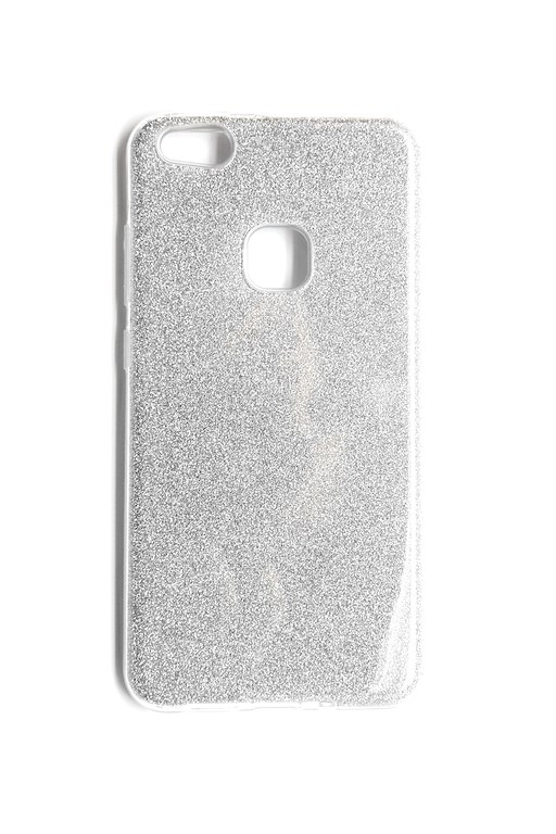 TPU Sparkly SHINE Y7 Prime (2018)/Honor 7C (silver)