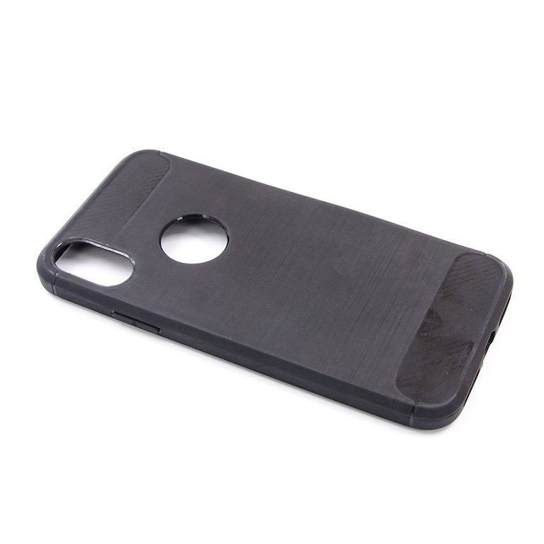 TPU BRUSHED za iPhone X/XS (5.8") black