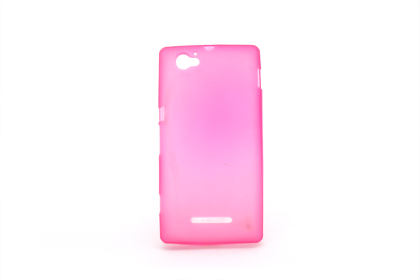 TPU pudding za Xperia M (roza)