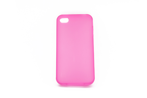 TPU pudding za iPhone 4G/4S (roza)