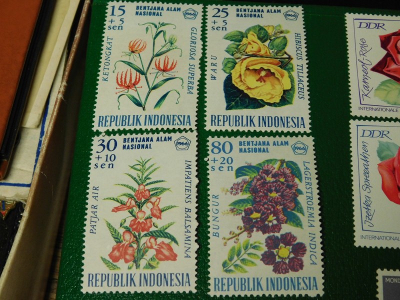 Indonezija 1966 serija **-flora