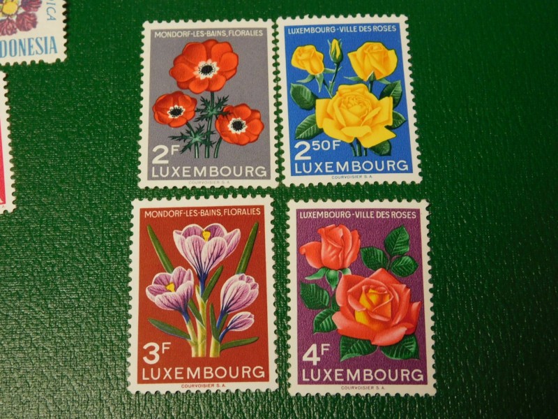 Luxembourg 1956 - Mi 547/550 - 14.5e 2.serije **