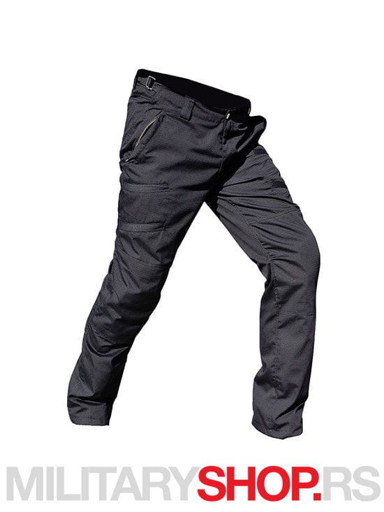 Rip Stop crne moto pantalone