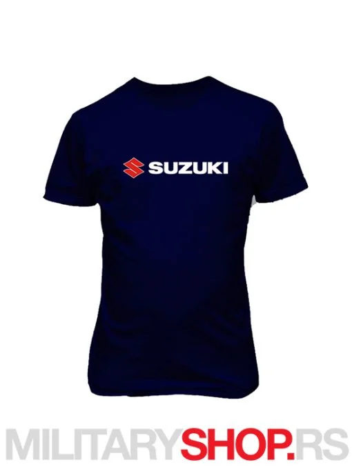 Teget pamučna Suzuki majica