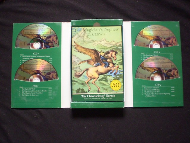 C.S.Lewis: THE MAGICIAN S NEPHEW - knjiga + 4CD