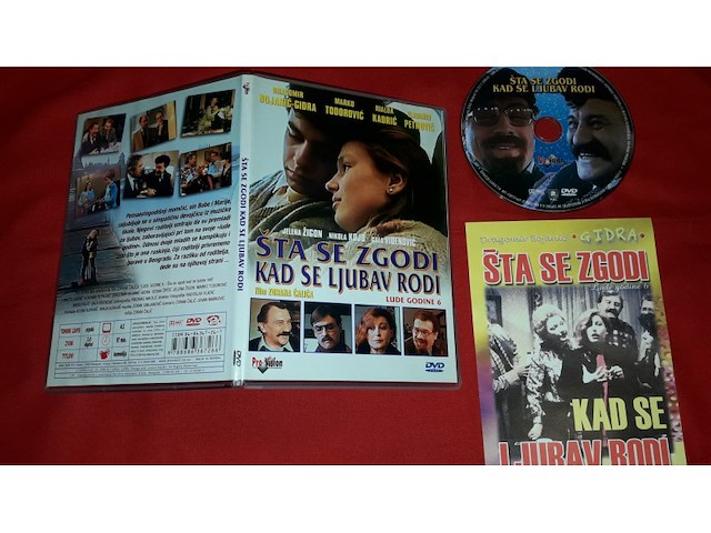 Šta se zgodi kad se ljubav rodi DVD