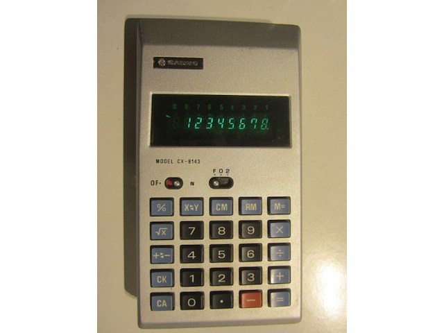 SANYO CX-8143 - stari kalkulator iz 1975. godine