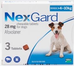 Nex Gard za pse od 4-10kg jedna tableta, dostupno samo na recept veterinara
