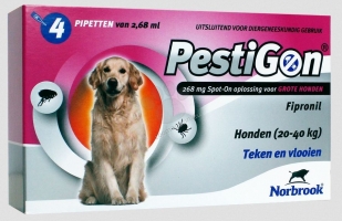 Pestigon ampula za pse od 20-40kg 4 kom. u kutiji