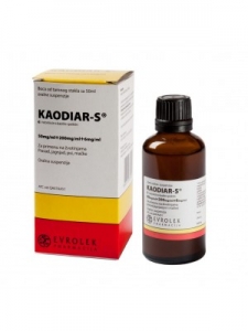 Kaodiar-S 50ml, dostupno u apoteci, na recept veterinara