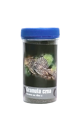 Hrana za ribice Crna granula 120ml