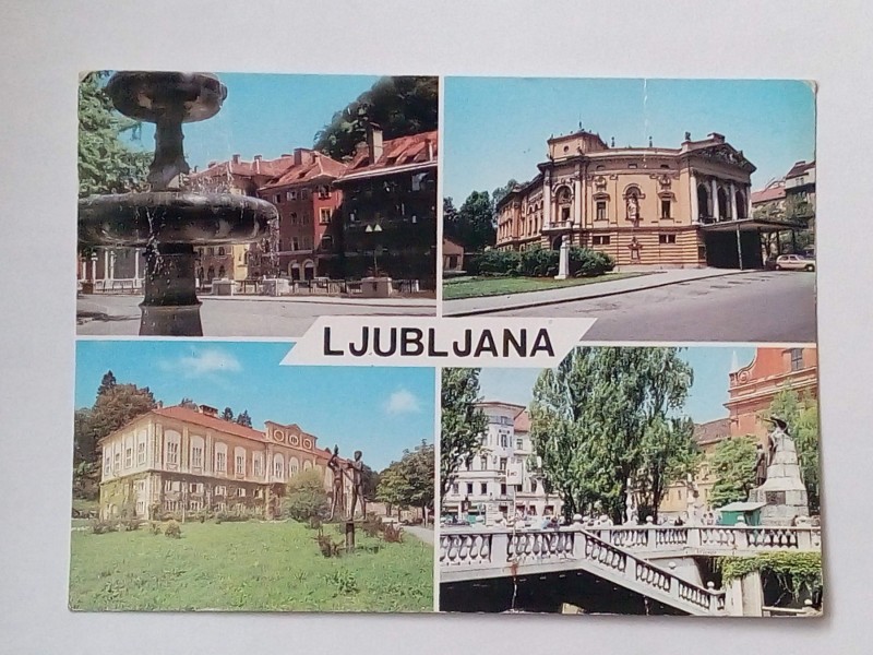 Ljubljana - Novi Trg - Slovenija - Putovala 1983.godine