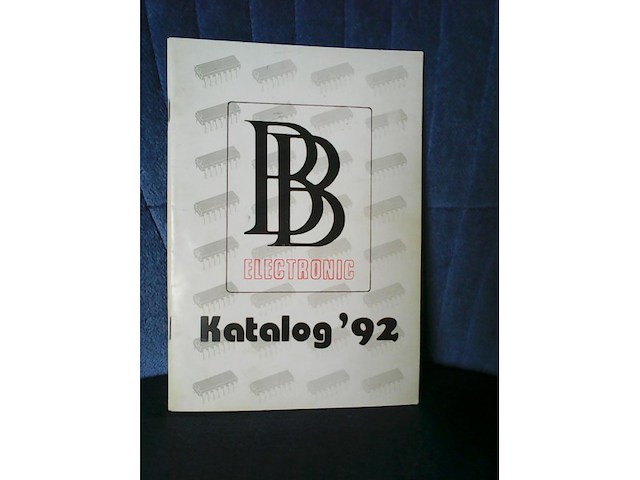 BB ELEKTRONIC KATALOG 92